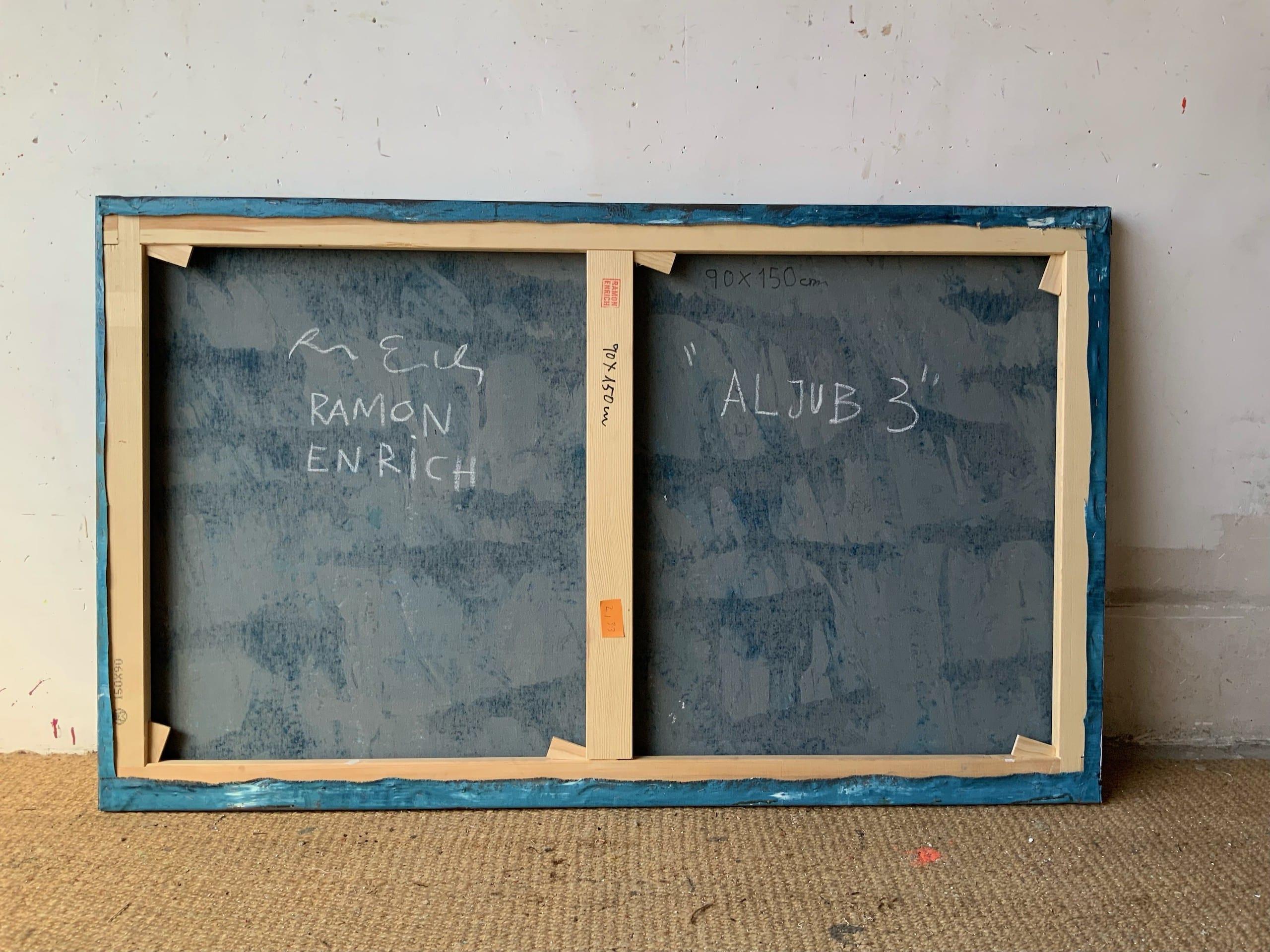 Ramon Enrich - ALJUB by Ramon Enrich - Geometric Landscape Painting ...