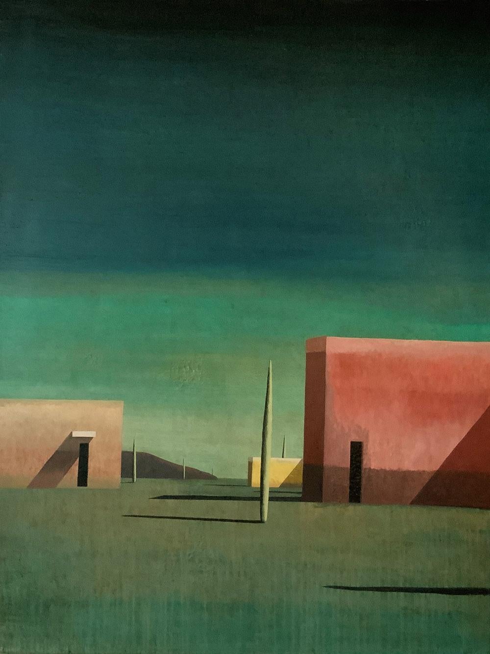 Ramon Enrich - OCERGLE 2 by Ramon Enrich - Geometric Landscape Painting ...