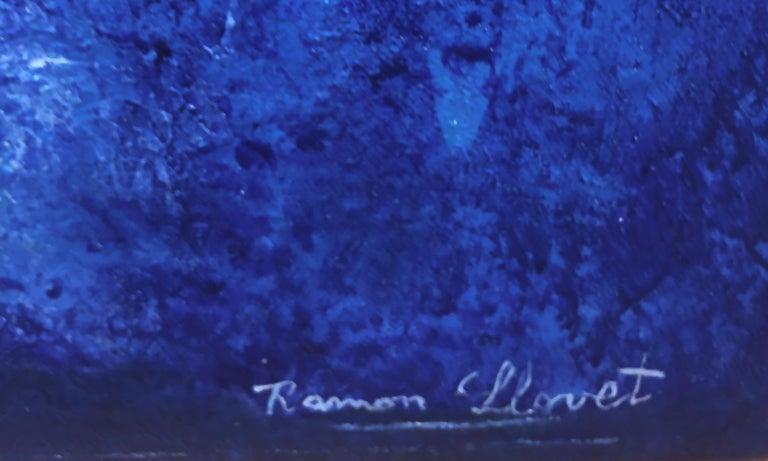 Ramon Llovet Miserol - collecting energies oil on canvas painting ...