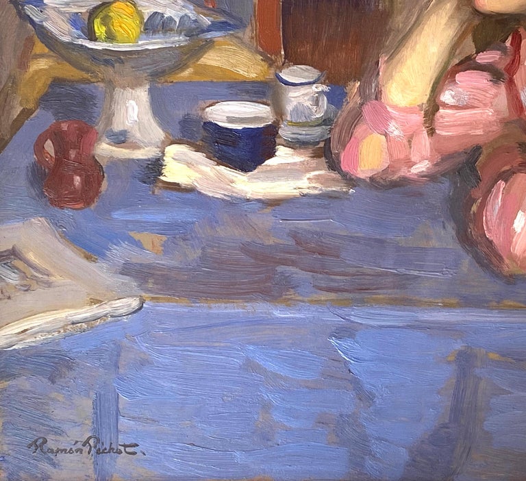 Ramon Pichot i Soler - “Pink Polka-Dot Dress” For Sale at 1stDibs