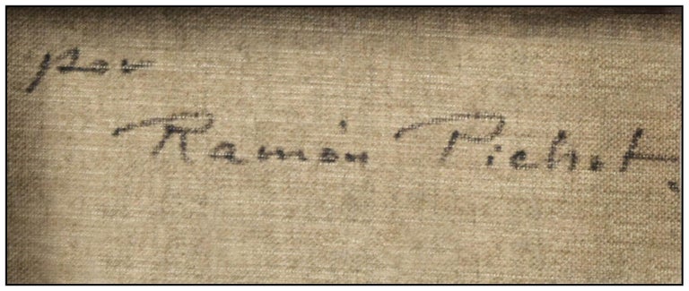 Ramon Pichot i Soler - Ramon Pichot Original Oil Painting on Canvas ...