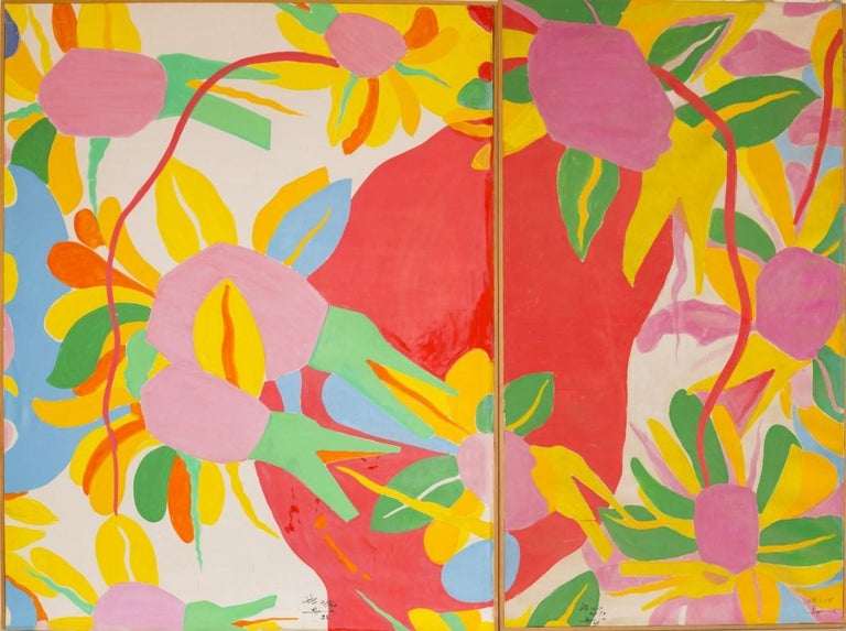 Ramzi Mostafa - "Contemplation" Oil on canvas Painting 59" x 80" inch ...