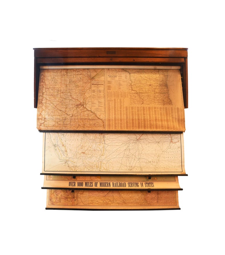 Rand McNally Railroad Map Set at 1stDibs