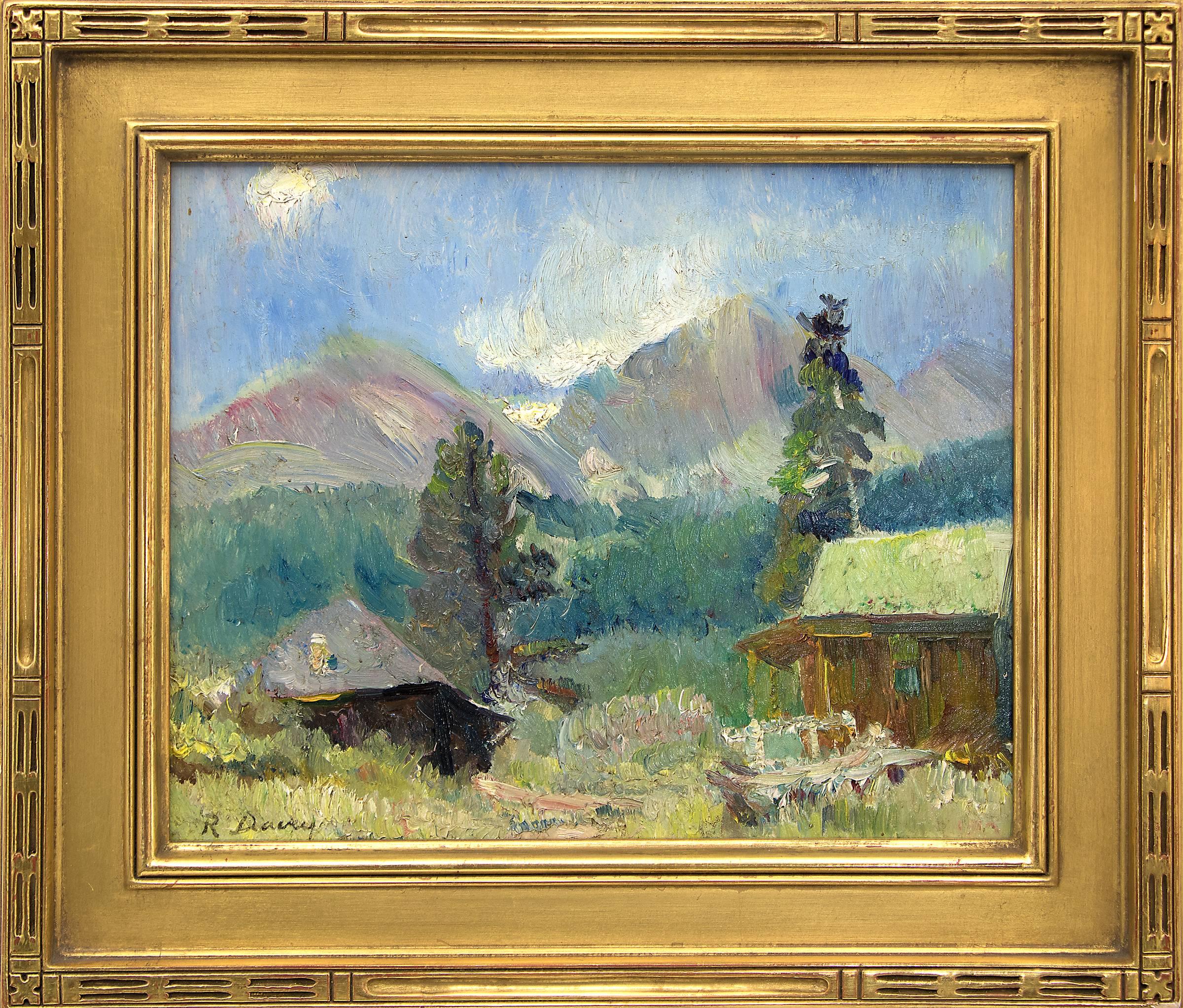 William Hook - West Side Story (Landscape with Trees) at 1stDibs