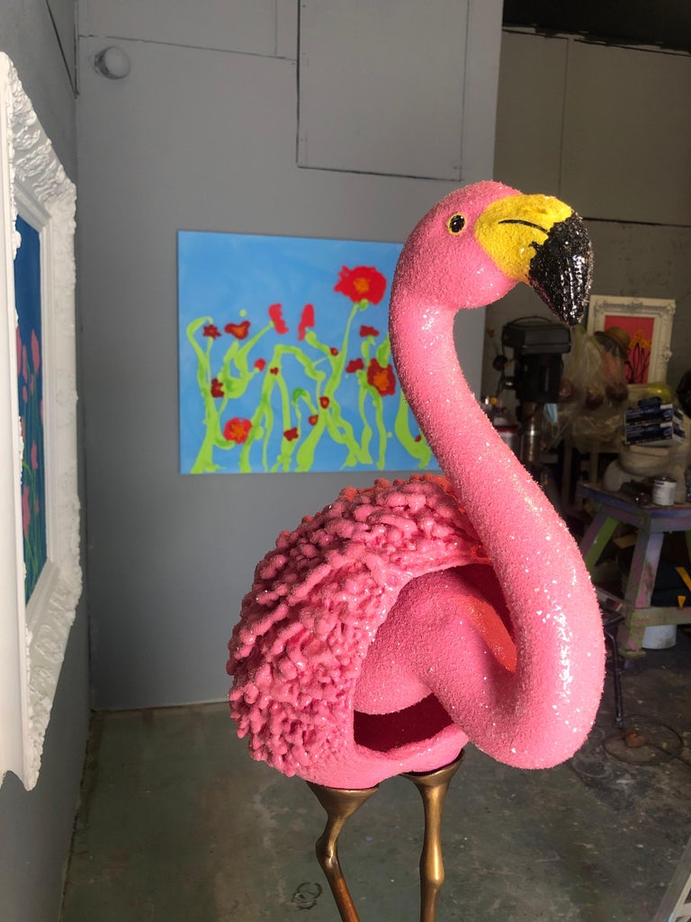 Randi Grantham - Flamingo Dance For Sale at 1stDibs