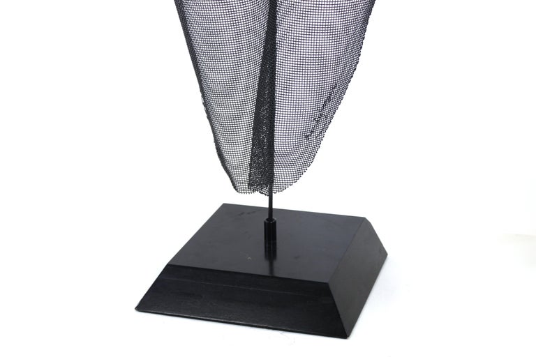 Randy Cooper Post-Modern 'Andrea' Wire Mesh Nude Sculpture at 1stDibs