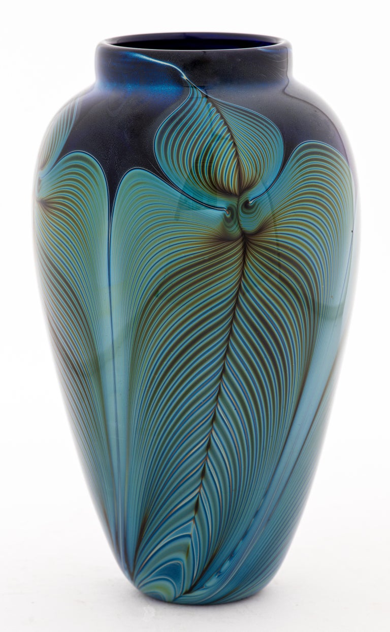 Randy Strong Contemporary Art Glass Vase at 1stDibs