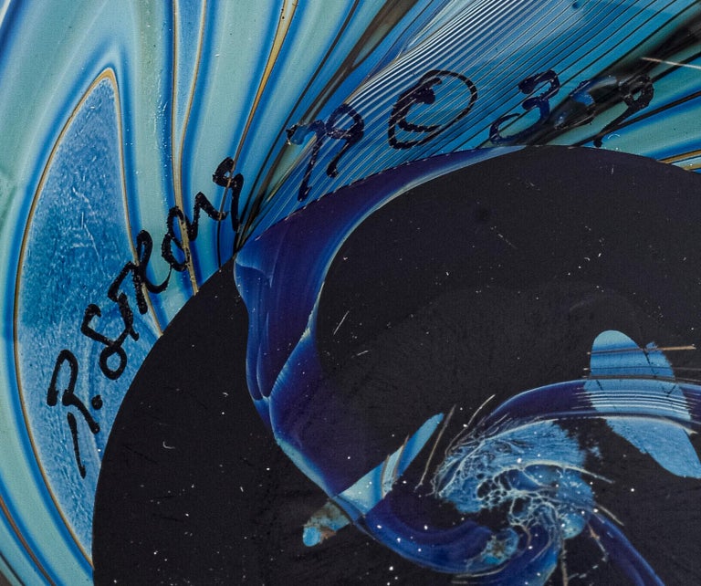 Randy Strong Contemporary Art Glass Vase at 1stDibs