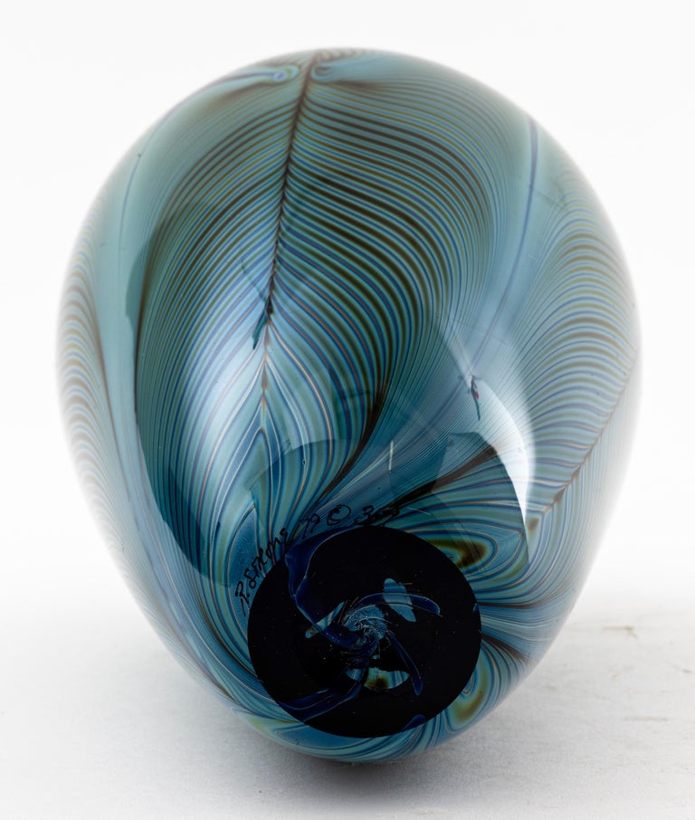Randy Strong Contemporary Art Glass Vase at 1stDibs