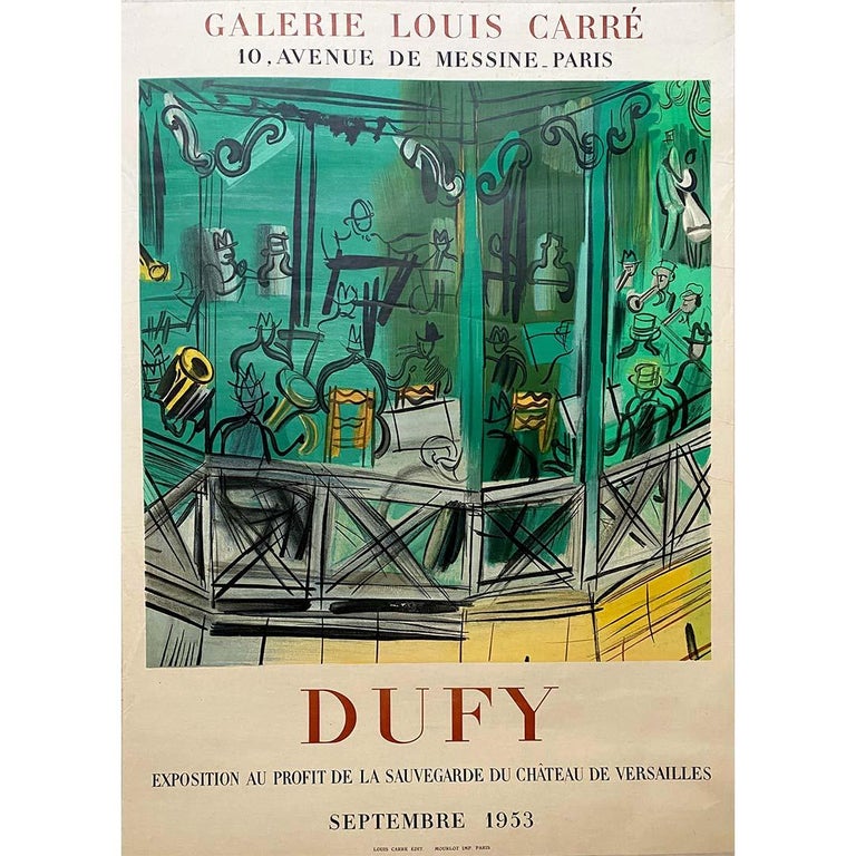 Raoul Dufy - 1953 Original Poster by Raoul Dufy - Preservation of the ...