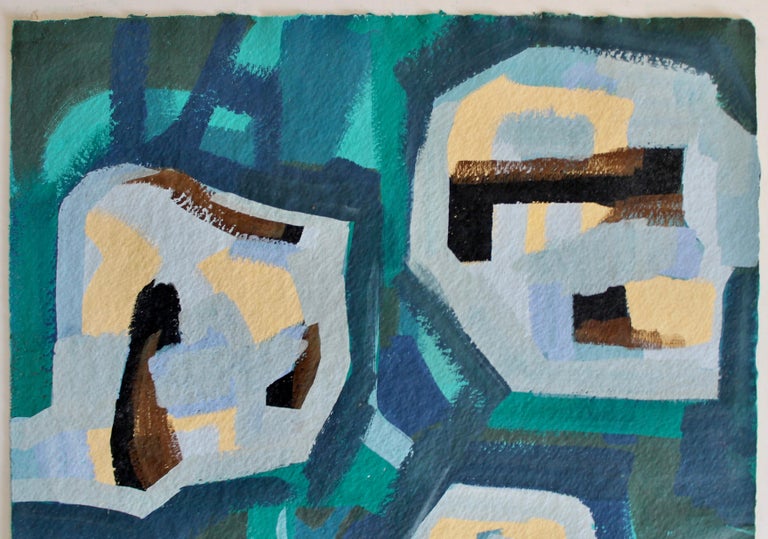 Raoul Ubac 1954 Gouache For Sale at 1stDibs