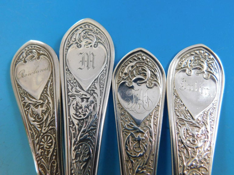 Raphael by Gorham Sterling Silver Flatware Set Service 71 Pieces ...