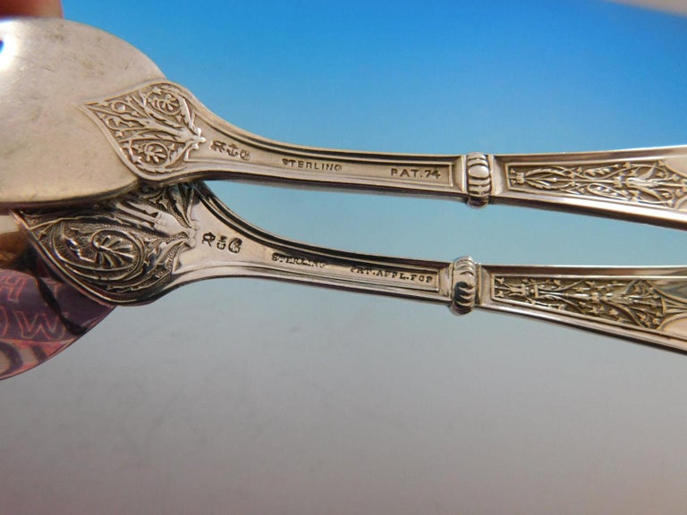 Raphael by Gorham Sterling Silver Flatware Set Service 71 Pieces ...