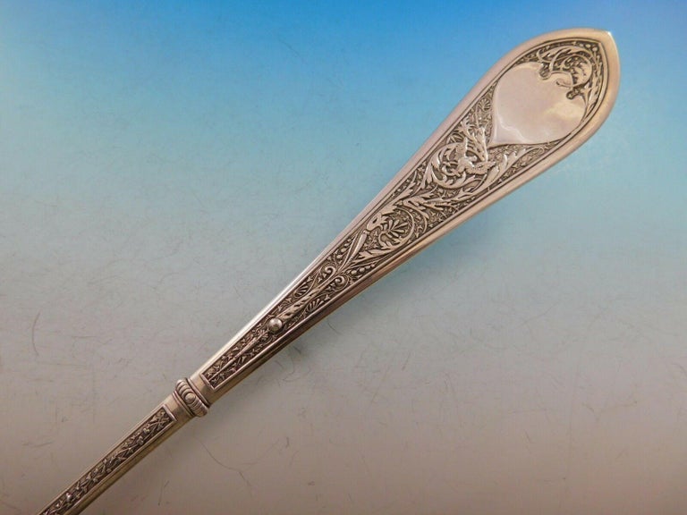 Raphael by Gorham Sterling Silver Stuffing Spoon Brite-Cut Bowl with ...