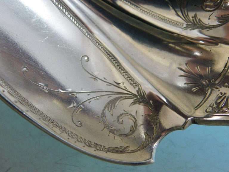 Raphael by Gorham Sterling Silver Stuffing Spoon Brite-Cut Bowl with ...