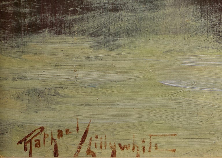 Raphael Lillywhite - Untitled (Mountain Lake in Autumn) at 1stDibs