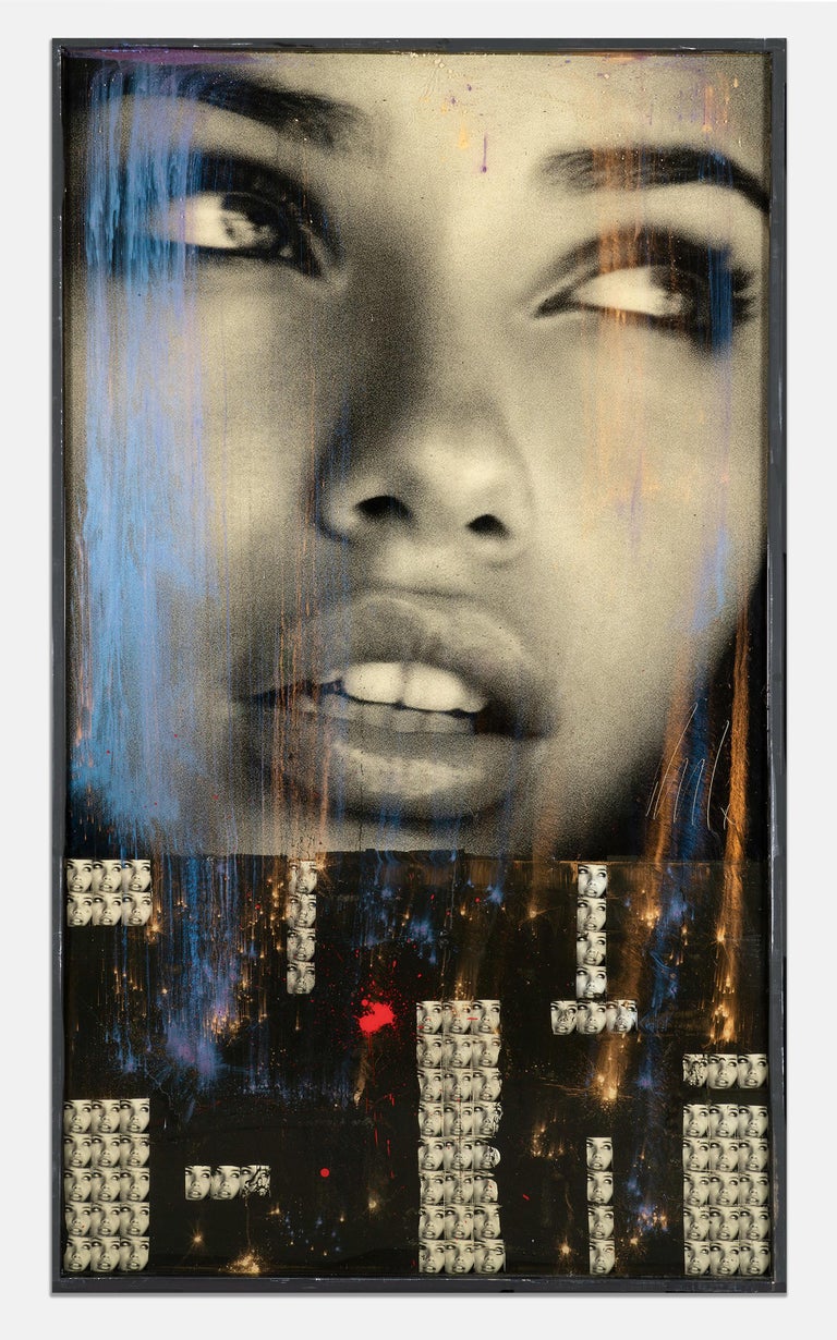 Raphael Mazzucco - Adriana Lima Collage For Sale at 1stDibs