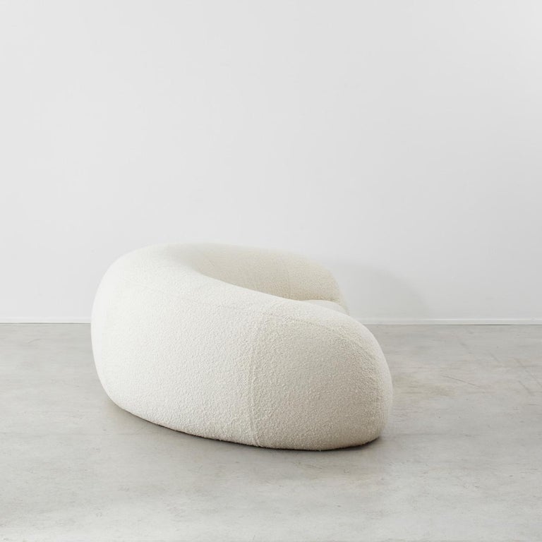 Raphael Raffel Croissant Sofa Maison Honoré, Paris, 1970s at 1stDibs