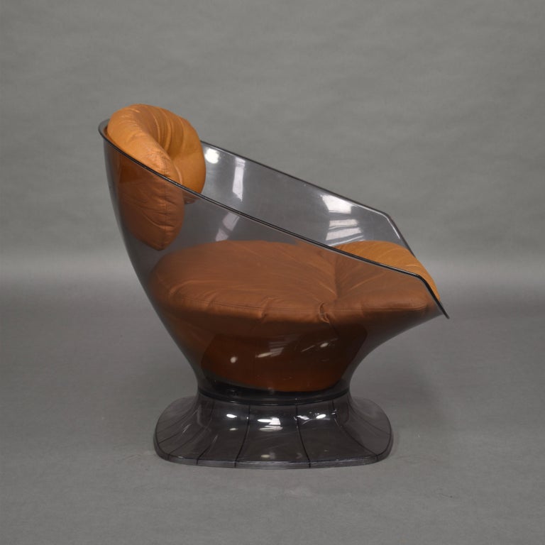 Raphael Raffel Club Chair, France, circa 1970 at 1stDibs