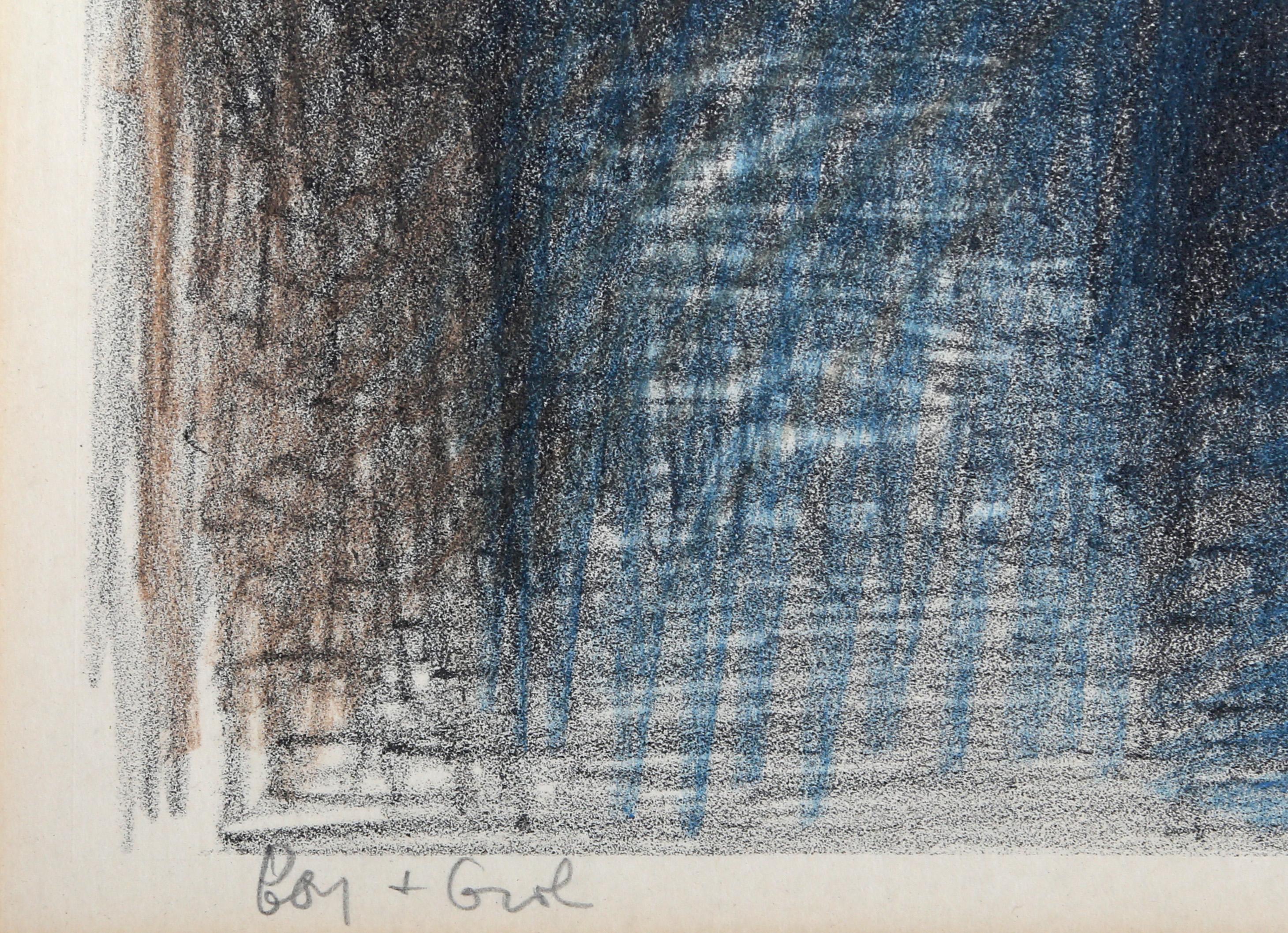 Raphael Soyer - Boy and Girl by Raphael Soyer For Sale at 1stDibs ...