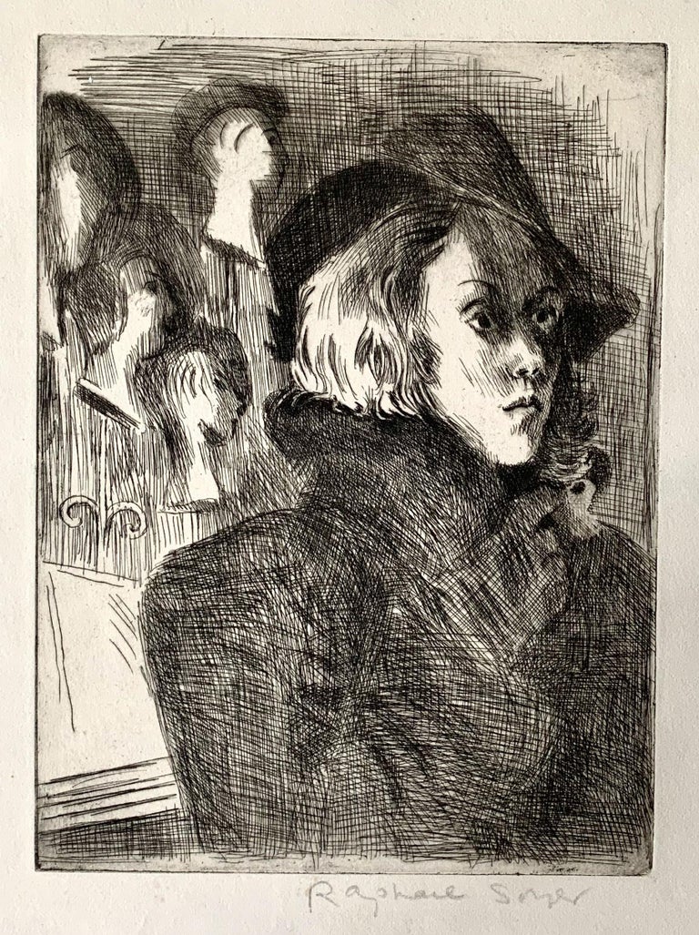Raphael Soyer - PASSER-BY For Sale at 1stDibs