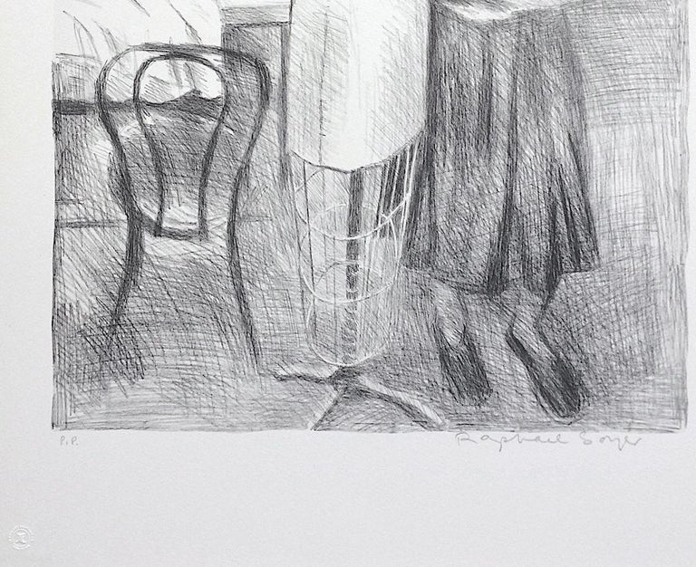 Raphael Soyer - STANDING SEAMSTRESS, Signed Lithograph Female Portrait ...