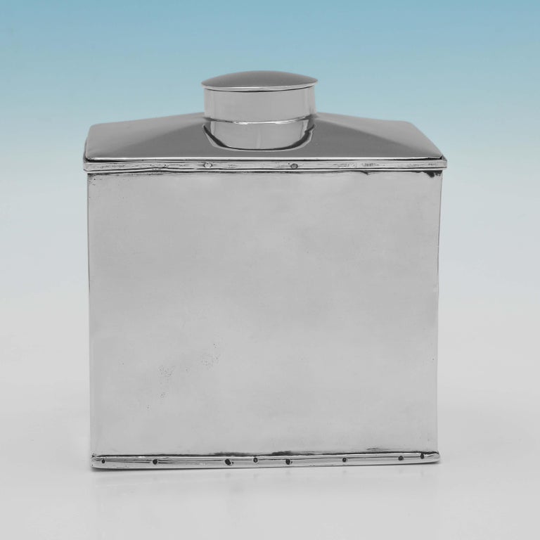 Rare 18th Century Antique Danish Silver Tea Caddy, Made in Copenhagen ...