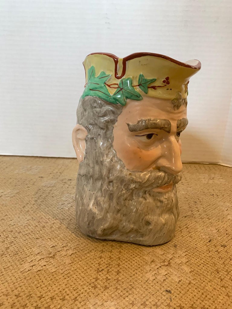 Rare 18th Century English Staffordshire Hand Painted Toby Jug, Unmarked ...