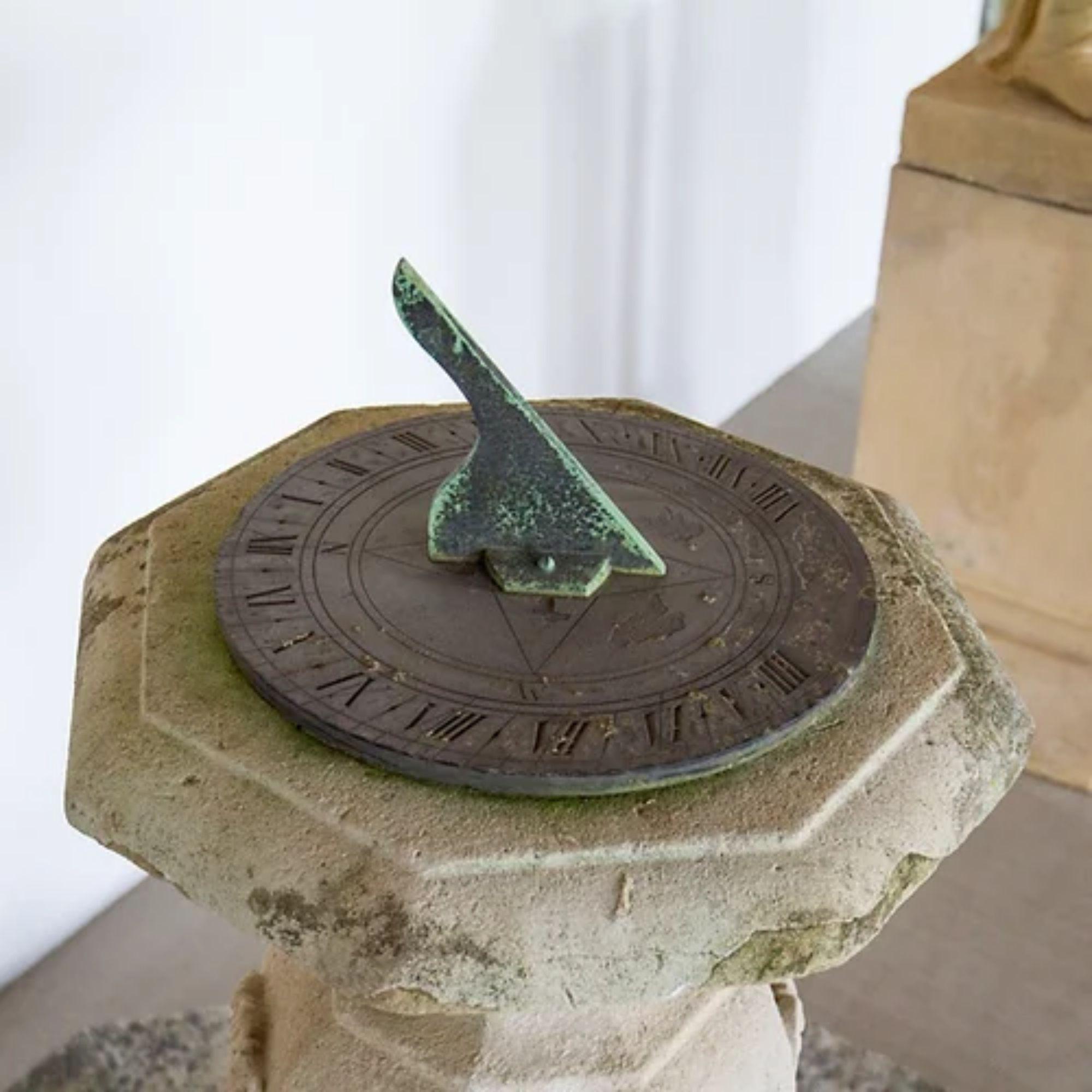 Rare 18th Century Sundial of Large Proportions, circa 1740 For Sale at ...