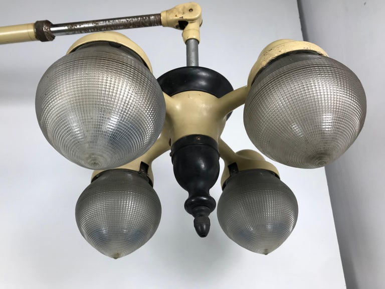 Rare 1920s Telescoping 4 Shade Medical Lamp Ritter Operating Light at ...