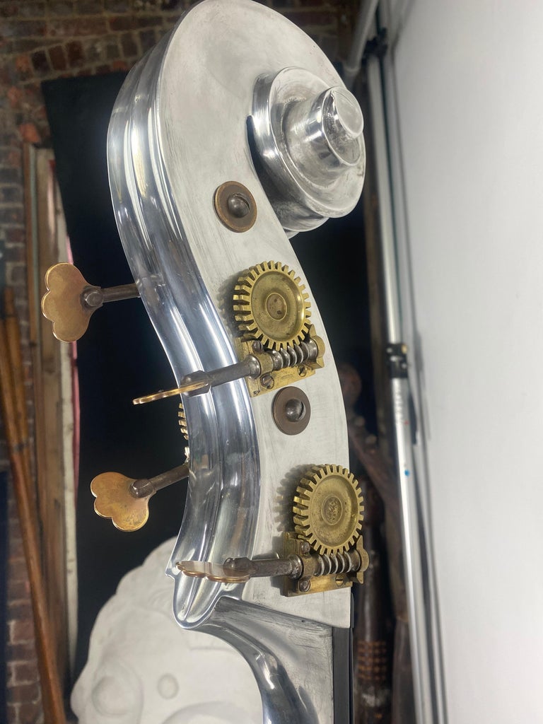 Rare 1930s Alcoa Aluminum Double Bass / Fiddle / String Bass For Sale ...