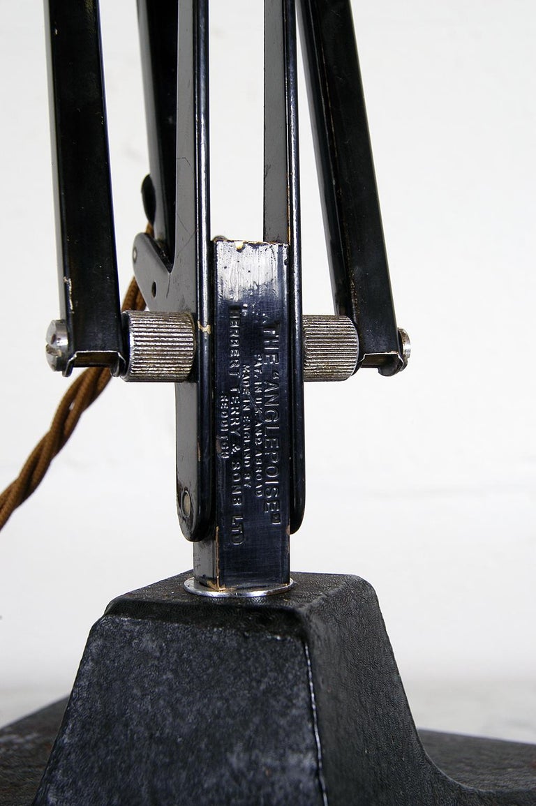 Rare 1930s Anglepoise Draughtsman’s Task Desk Lamp No 1209 Herbert ...