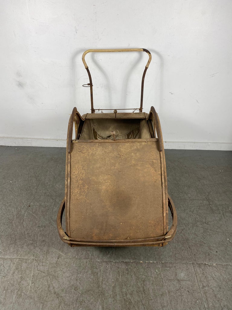 Rare 1930s Futuristic, Deco, Streamline Baby Buggy / Stroller ...