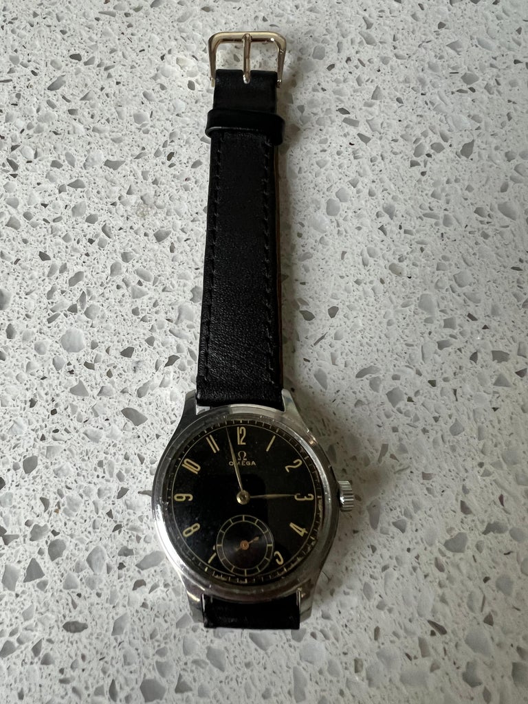 Rare 1940s WW2 Omega Suveran Model For Sale at 1stDibs