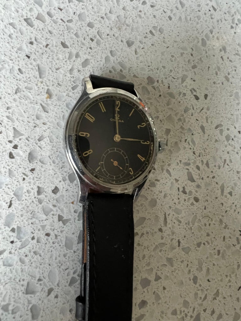 Rare 1940s WW2 Omega Suveran Model For Sale at 1stDibs