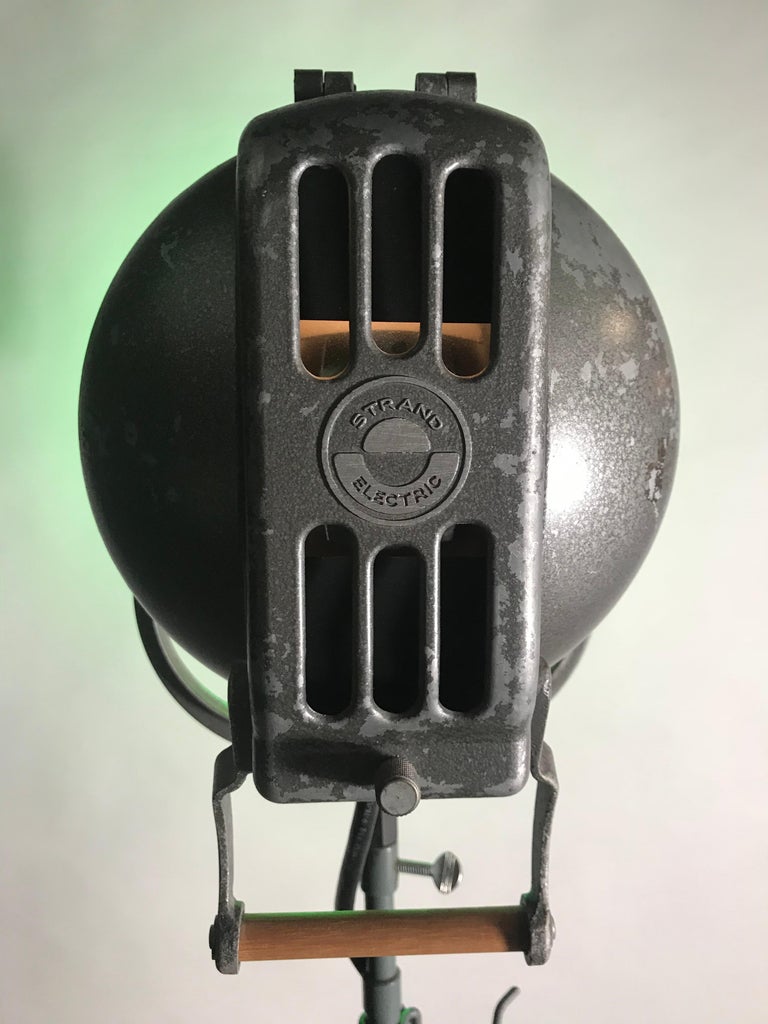 Rare 1950 Vintage Industrial 'Strand Electric Movie Theater Lamp ...