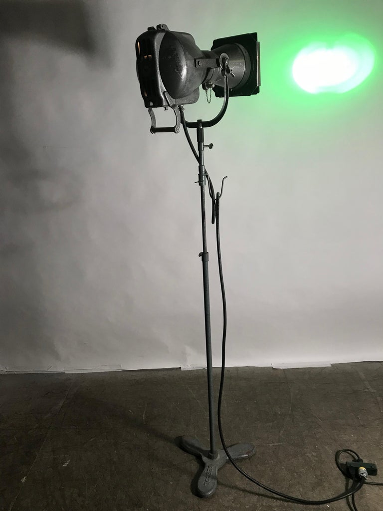 Rare 1950 Vintage Industrial 'Strand Electric Movie Theater Lamp ...