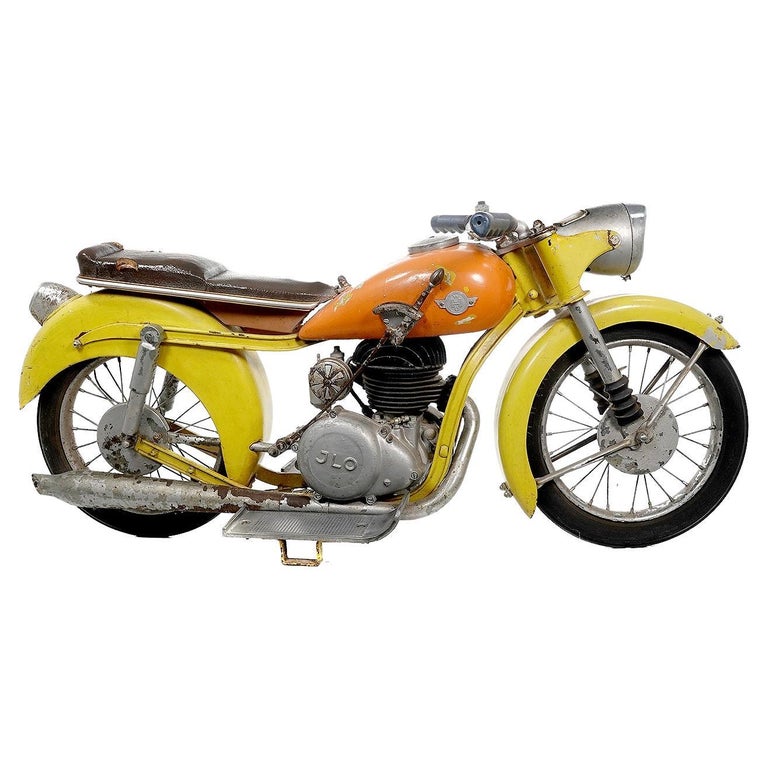 Rare 1950s Childs Size Carousel Motorcycle For Sale at 1stDibs
