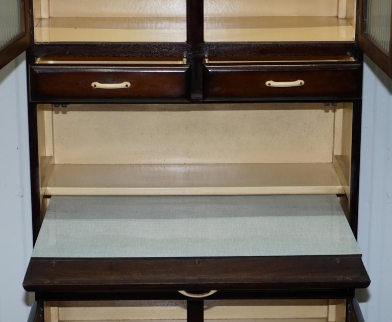 Rare 1950s Original Larder Cupboard Stunning Patina Fold Down Work Top ...