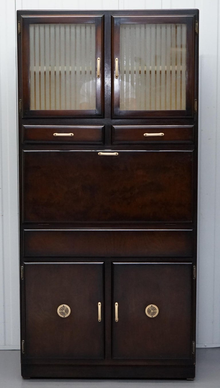 Rare 1950s Original Larder Cupboard Stunning Patina Fold Down Work Top ...