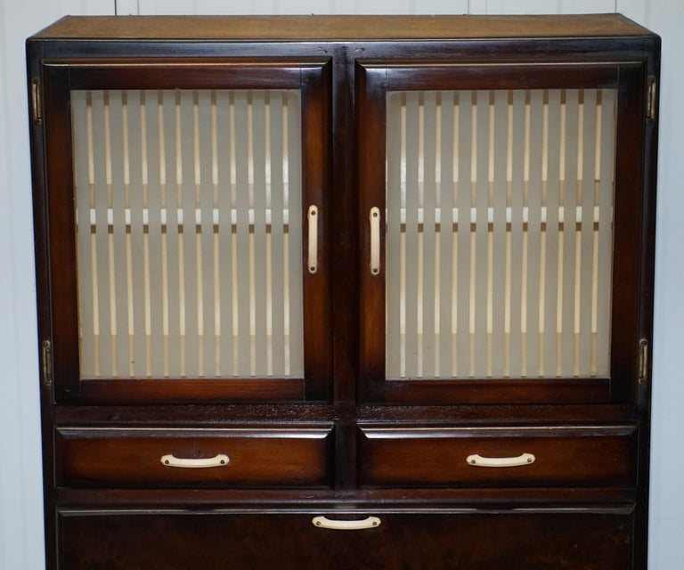 Rare 1950s Original Larder Cupboard Stunning Patina Fold Down Work Top ...