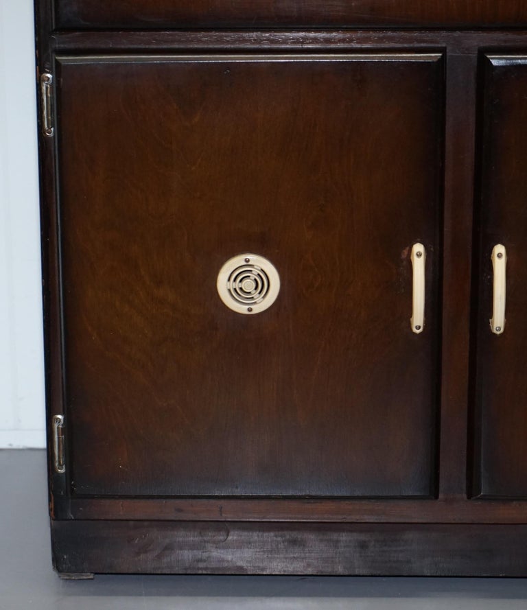 Rare 1950s Original Larder Cupboard Stunning Patina Fold Down Work Top ...