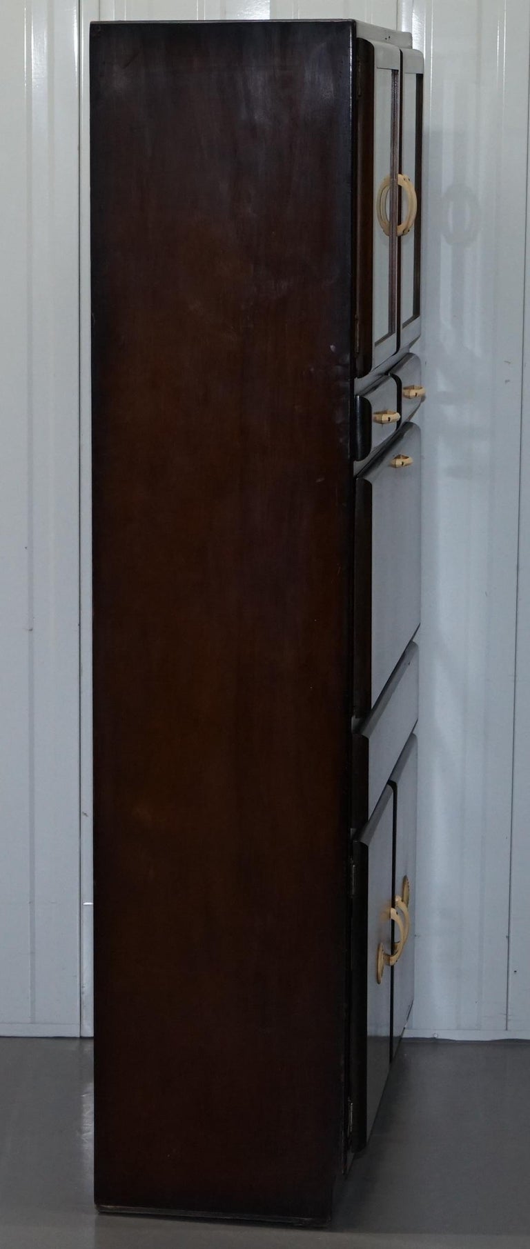 Rare 1950s Original Larder Cupboard Stunning Patina Fold Down Work Top ...