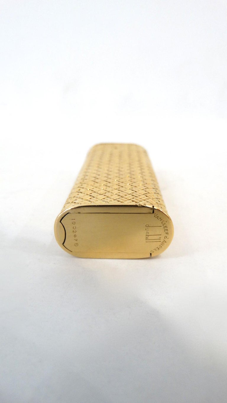 Van Cleef and Arpels 18K Gold Lighter For Sale at 1stDibs | van cleef ...