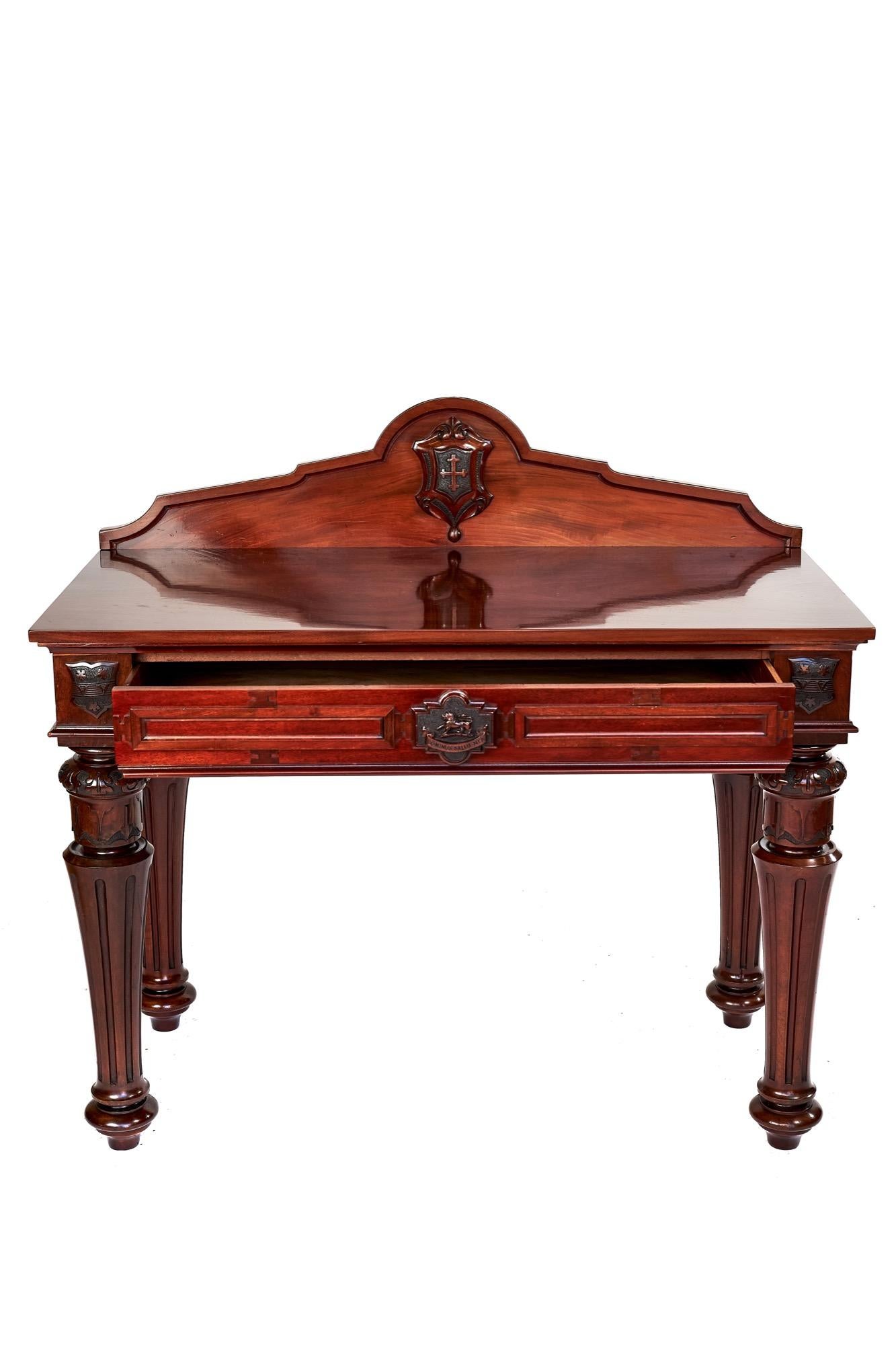Rare 19th Century Antique Victorian Mahogany Hall/Serving Table at ...