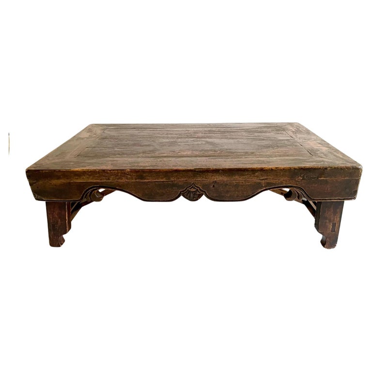 Rare 19th Century Chinese Folding Low Table 'Kang Table' For Sale at ...