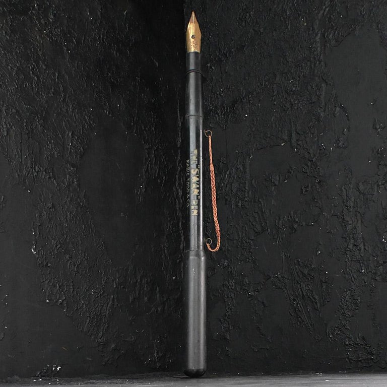 Rare American Advertising “the Swan Pen” by Mabie. Todd and Co For Sale ...