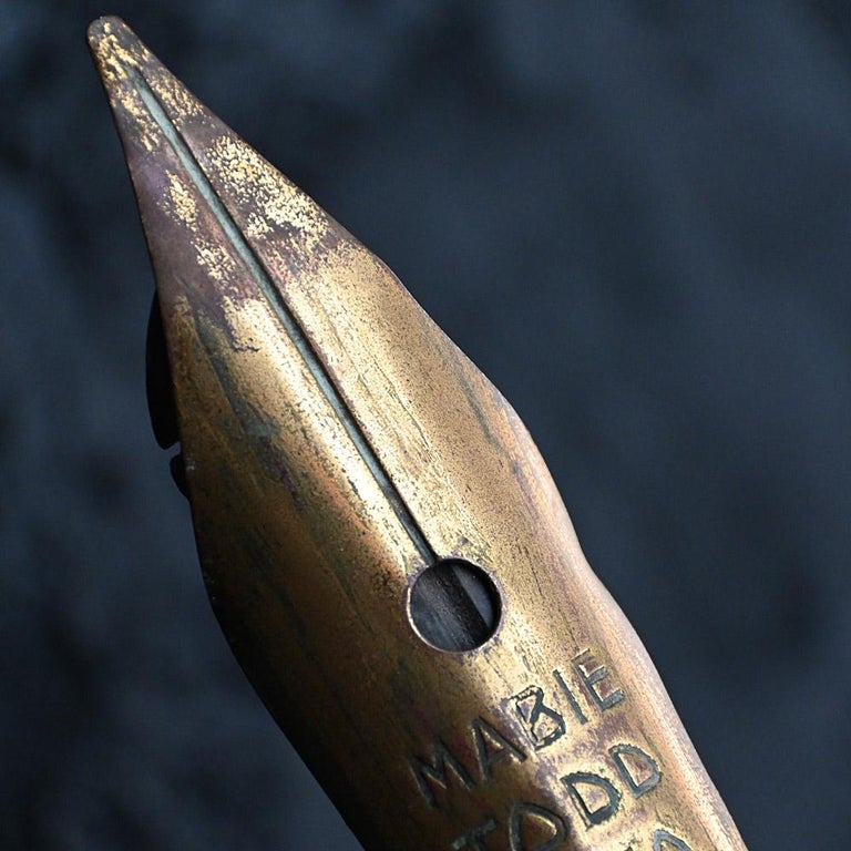 Rare American Advertising “the Swan Pen” by Mabie. Todd and Co For Sale ...