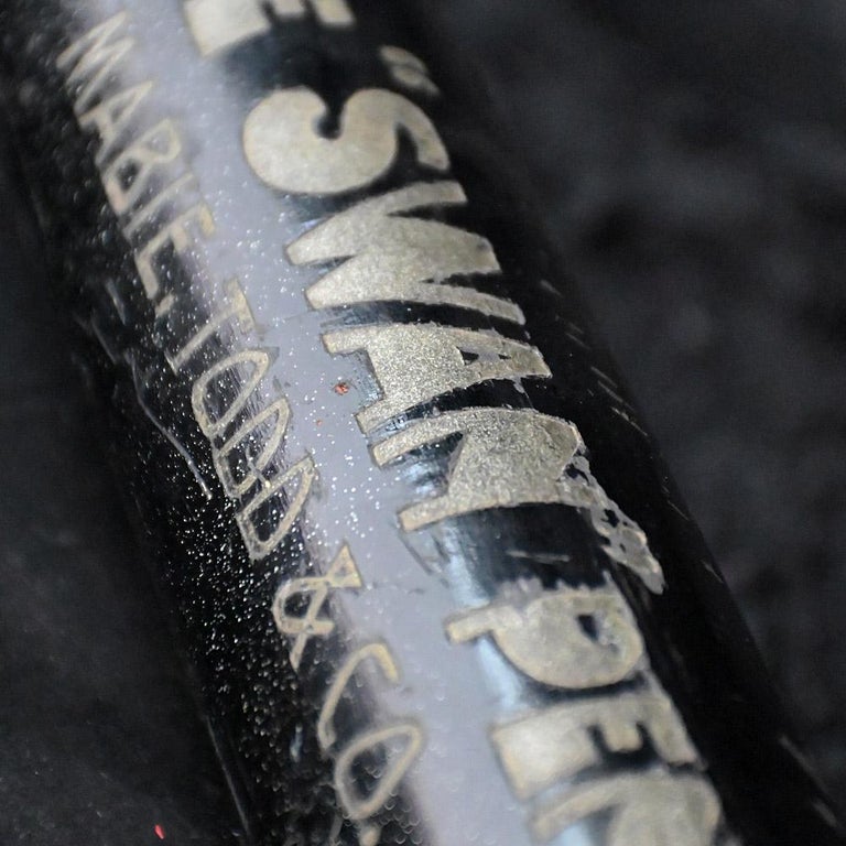 Rare American Advertising “the Swan Pen” by Mabie. Todd and Co For Sale ...