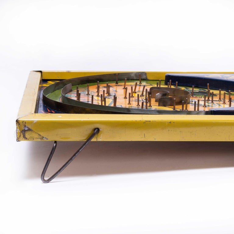 Rare American Mid-Century SOS Pinball Game, Bagatelle For Sale at 1stDibs